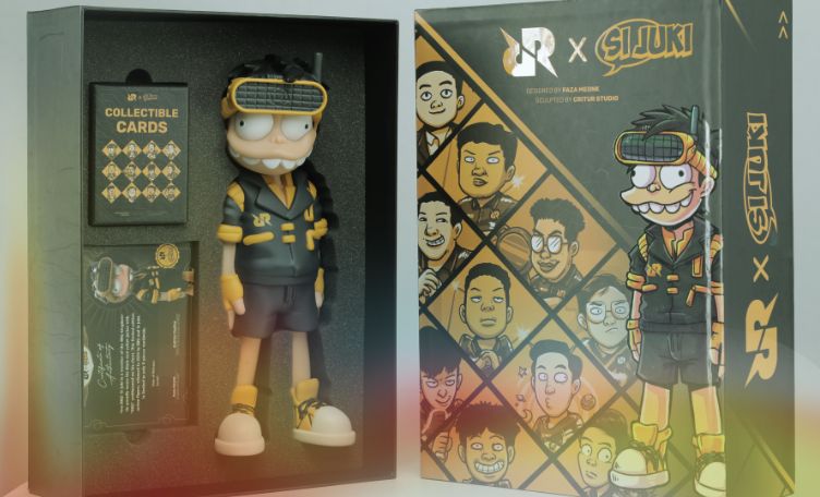 Kolaborasi Si Juki x RRQ: Bikin Figurine dan Collectible Cards yang ...